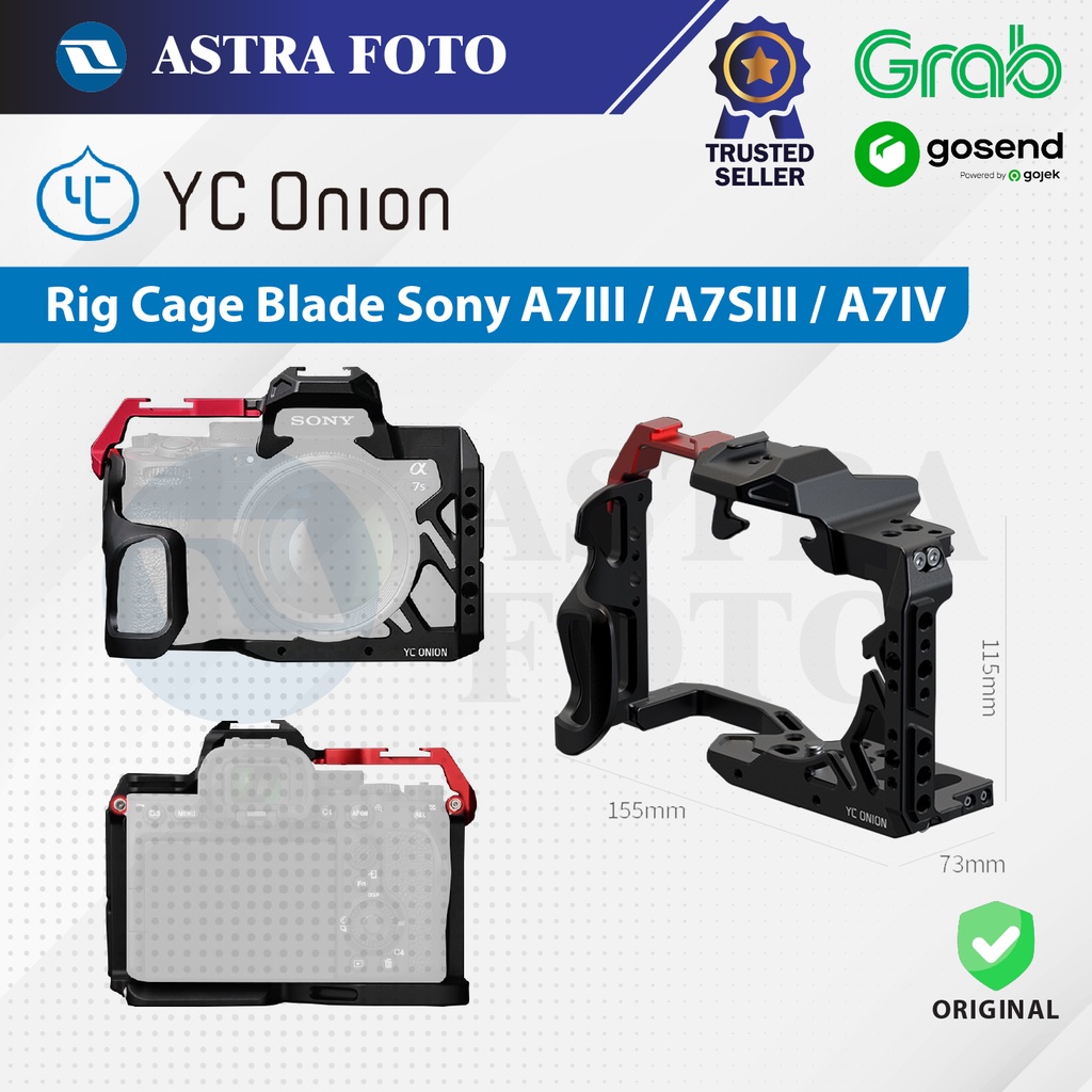Jual YC Onion Blade Sony A7III / A7SIII / A7IV Full Camera Rig Cage ...