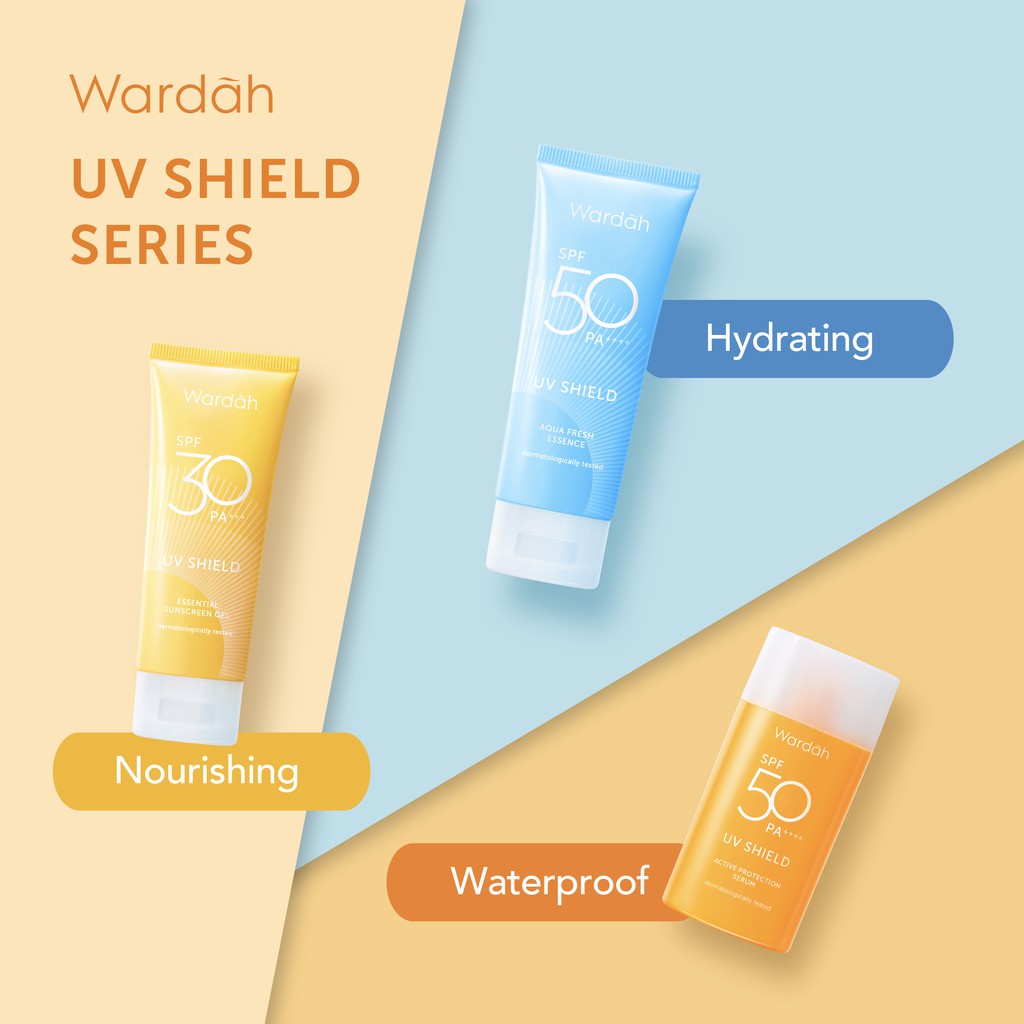 Jual WARDAH SUNSCREEN UV SHIELD (SUNSCREEN SPF) (HALAL & ORIGINAL ...