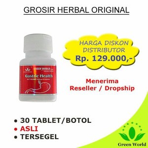 Jual Green World Gastric Health Tablet | Shopee Indonesia