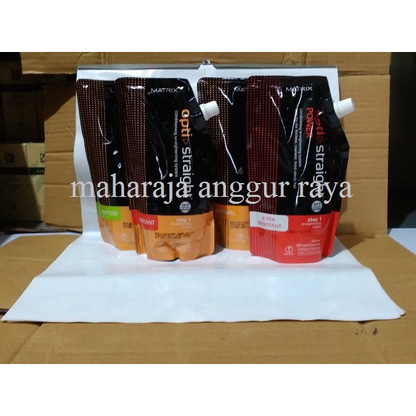 Jual MATRIX Opti Straight 500ML Step 1 Optistraight Obat Pelurus Rambut ...