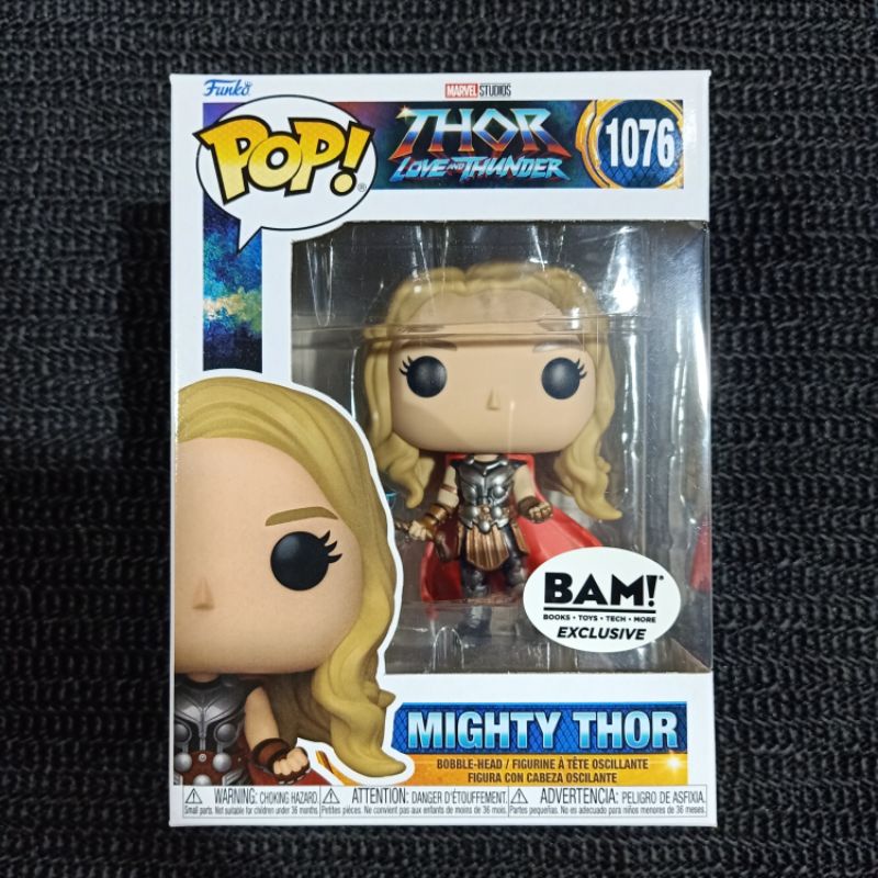 Jual Funko Pop! MARVEL STUDIOS THOR LOVE AND THUNDER: MIGHTY THOR #1076 (BAM Exclusive) | Shopee ...