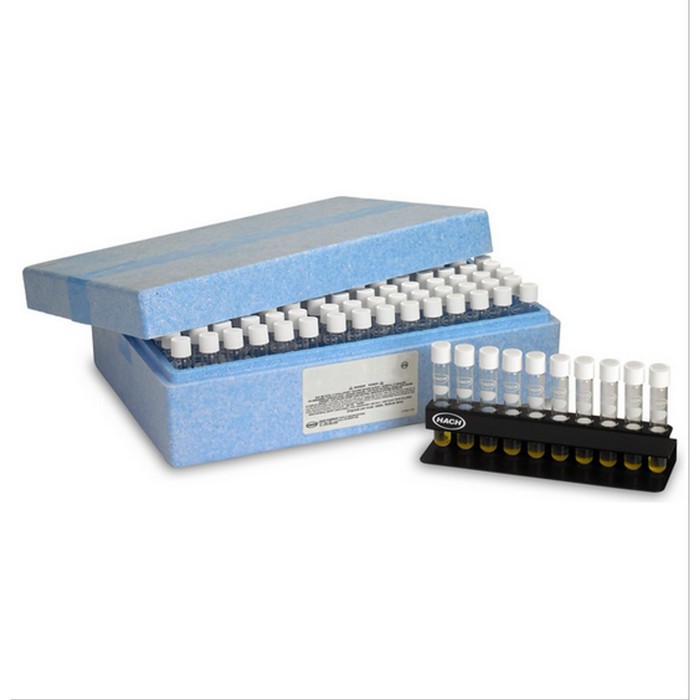 Jual HACH 2125915 COD Reagent HR 20 -1500 mg/L digestion Vial, pk/150 ...