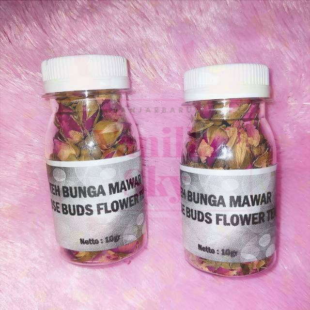 Jual ALF06 - Rosebud Flower Tea - Teh Bunga Mawar Kering 10gr | Shopee ...