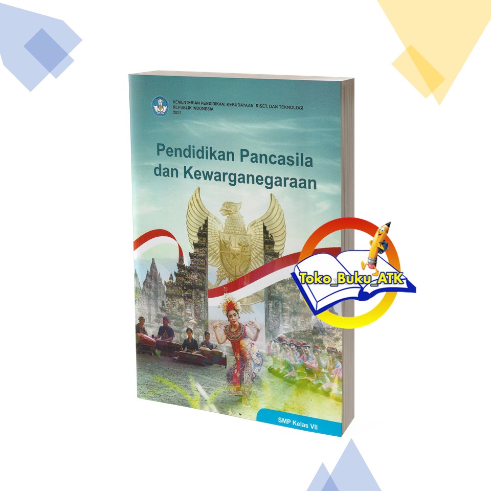 Jual Pendidikan Pancasila dan Kewarganegaraan (PPKN) SMP/MTS Kelas 7 Kurikulum 2021 | Shopee ...