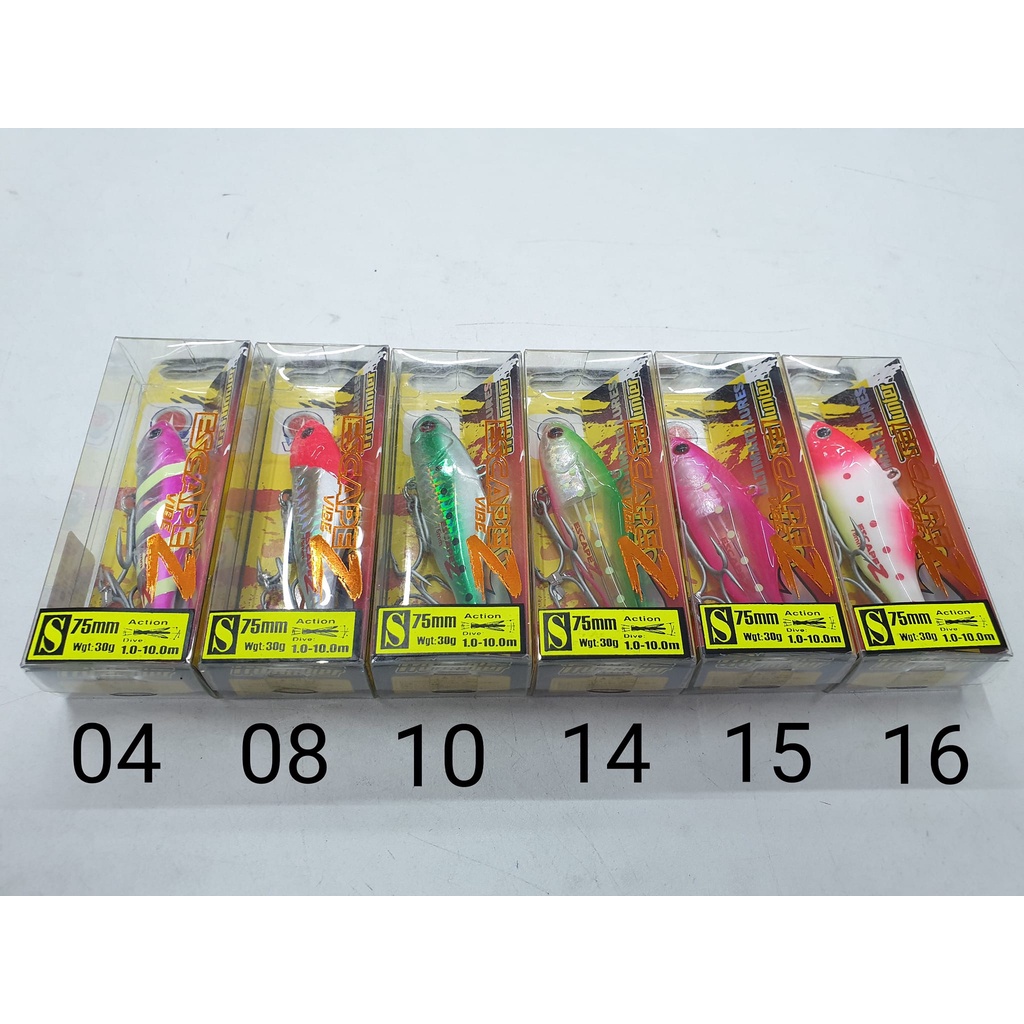 Jual Lure PRO HUNTER ESCAPE Z VIBE (7.5cm / 30gram) Dive 1.0-10.0m ...