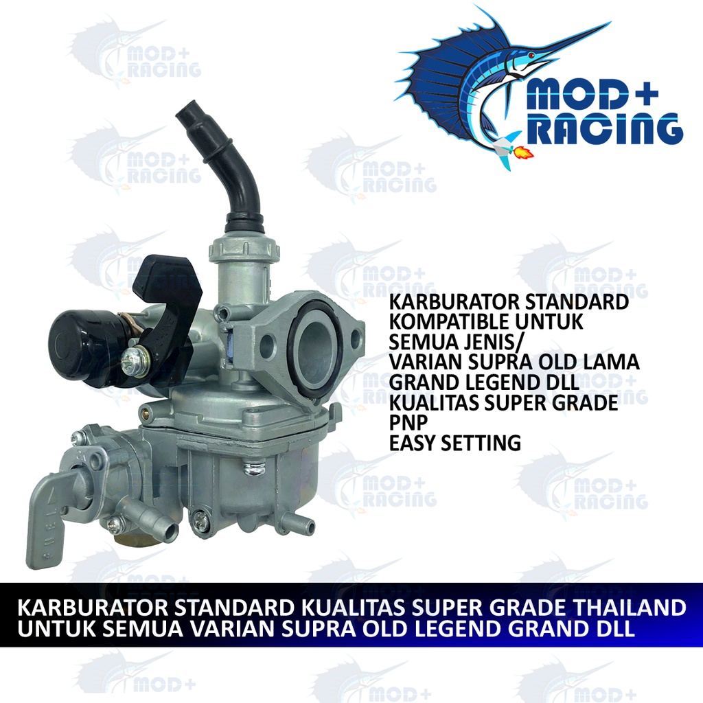 Jual (COD) KARBURATOR STANDARD SUPRA FIT SUPRA X GRAND LEGEND LEJEN ...