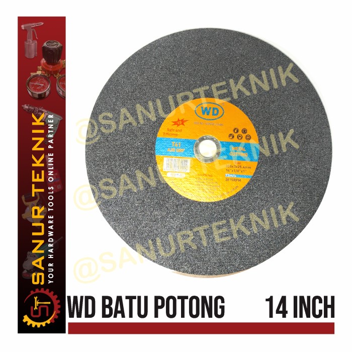 Jual WD 14 inch / Batu Potong 14" 14x3 / WD 14" / Batu Potong 14 inch ...