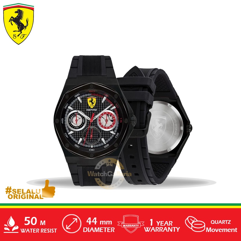 Jual Jam Tangan Pria FERRARI 0830538 Original Murah | Shopee Indonesia