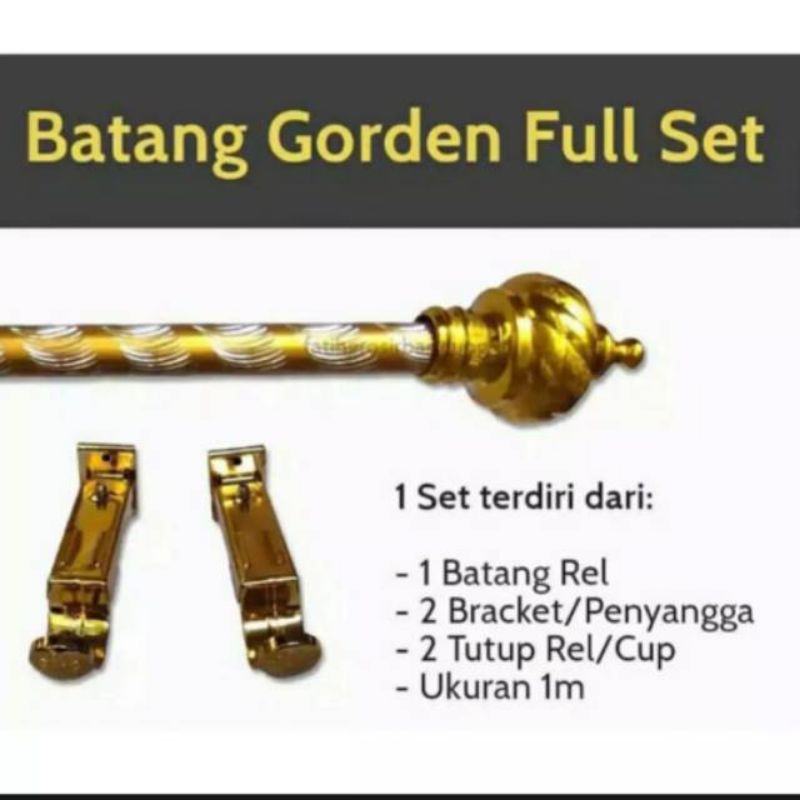 Jual TIANG HORDENG KOMPLIT FULL SET/BATANG GORDEN/TIANG BESI BULAT ...