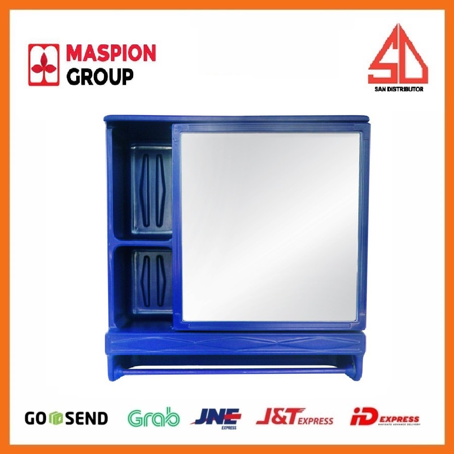 Jual RAK CERMIN DINDING KAMAR MANDI MASPION WALL CABINET MC-3 DEKORASI ...