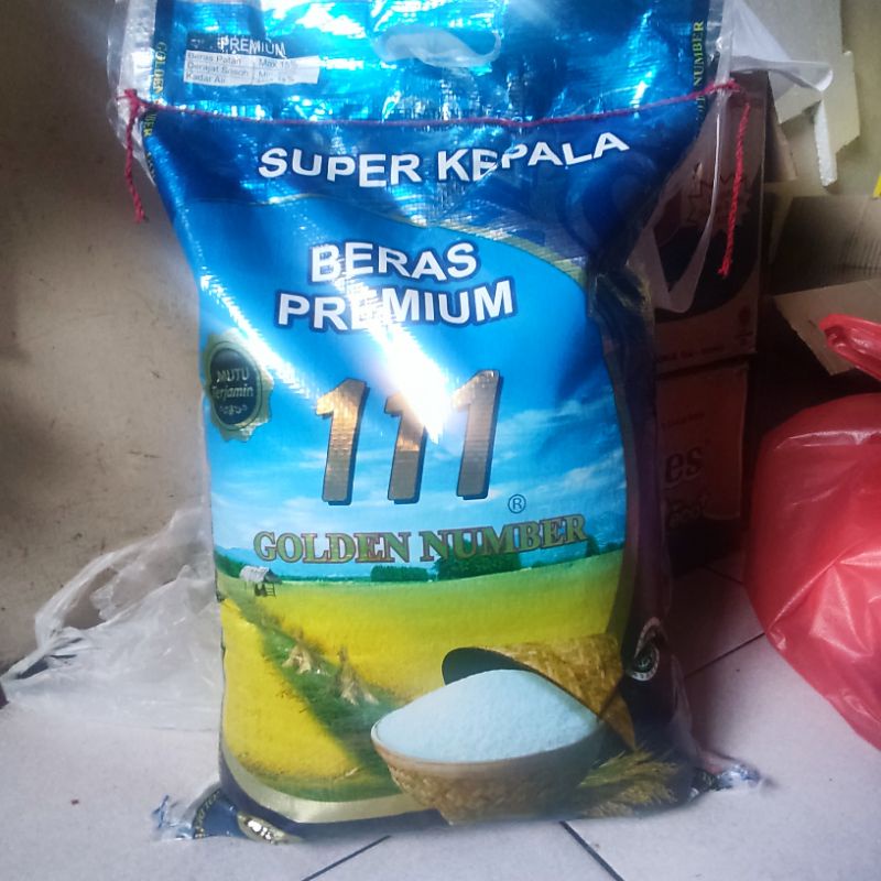 Jual Beras 111 Premium Golden 10 Kg | Shopee Indonesia