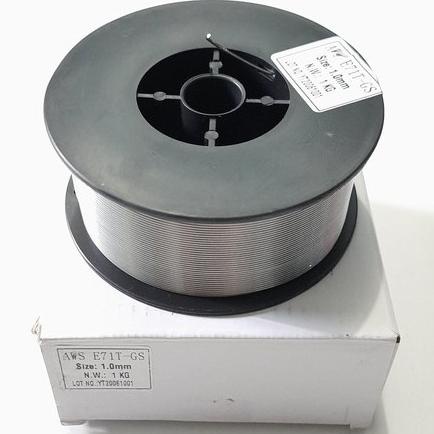 Jual Kawat las Mig Stainless Tanpa gas 1MM 1KG / Flux Core Wire 1MM Cored | Shopee Indonesia