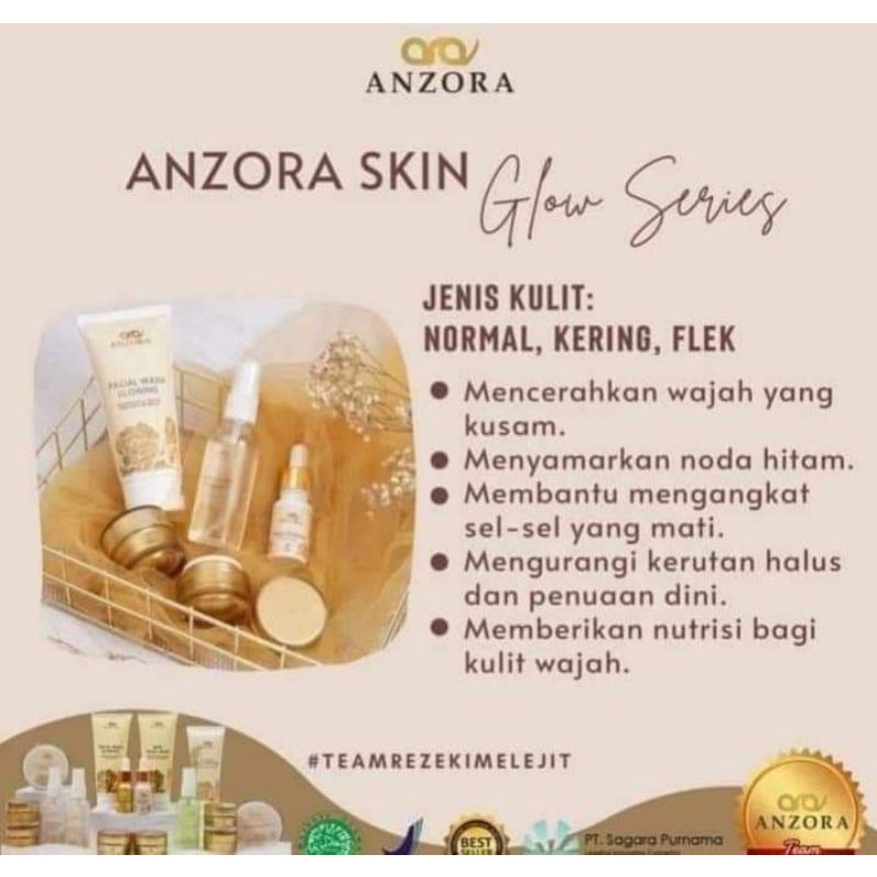 Jual ANZORA glow series ( FREE GIFT ) | Shopee Indonesia
