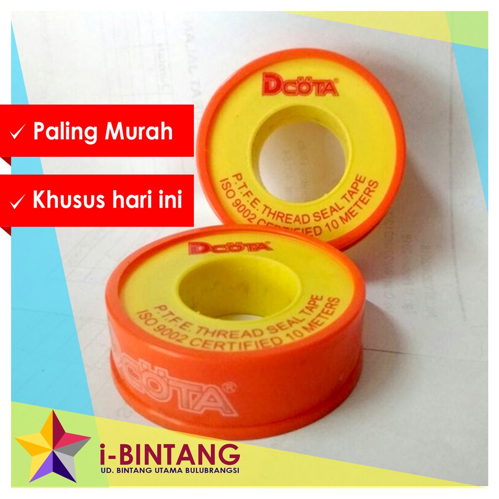 Jual SILTIP jumbo 15m SEALTIP SEAL TAPE DCOTA mokito | Shopee Indonesia