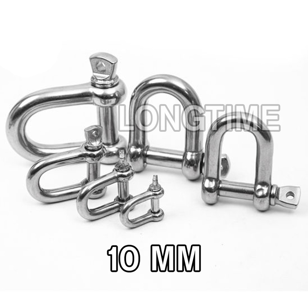 Jual Segel D Stainless / D shackle SS304 / DEE Segel /Dee Shackles 10MM ...