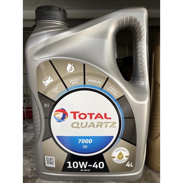 Jual Total Quartz 7000 SN 10W-40 4 Liter galon | Shopee Indonesia