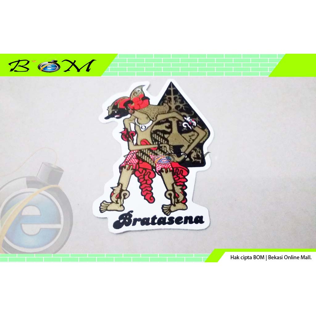Jual sticker stiker gambar karakter wayang kulit brata sena bratasena ...