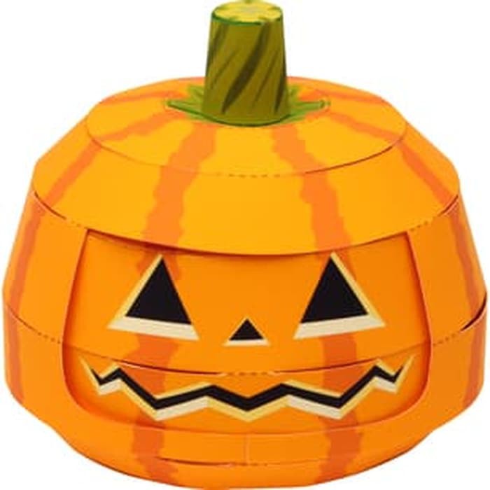 Jual DIY Papercraft Mainan Emoticon Labu Jack O Lantern | Shopee Indonesia
