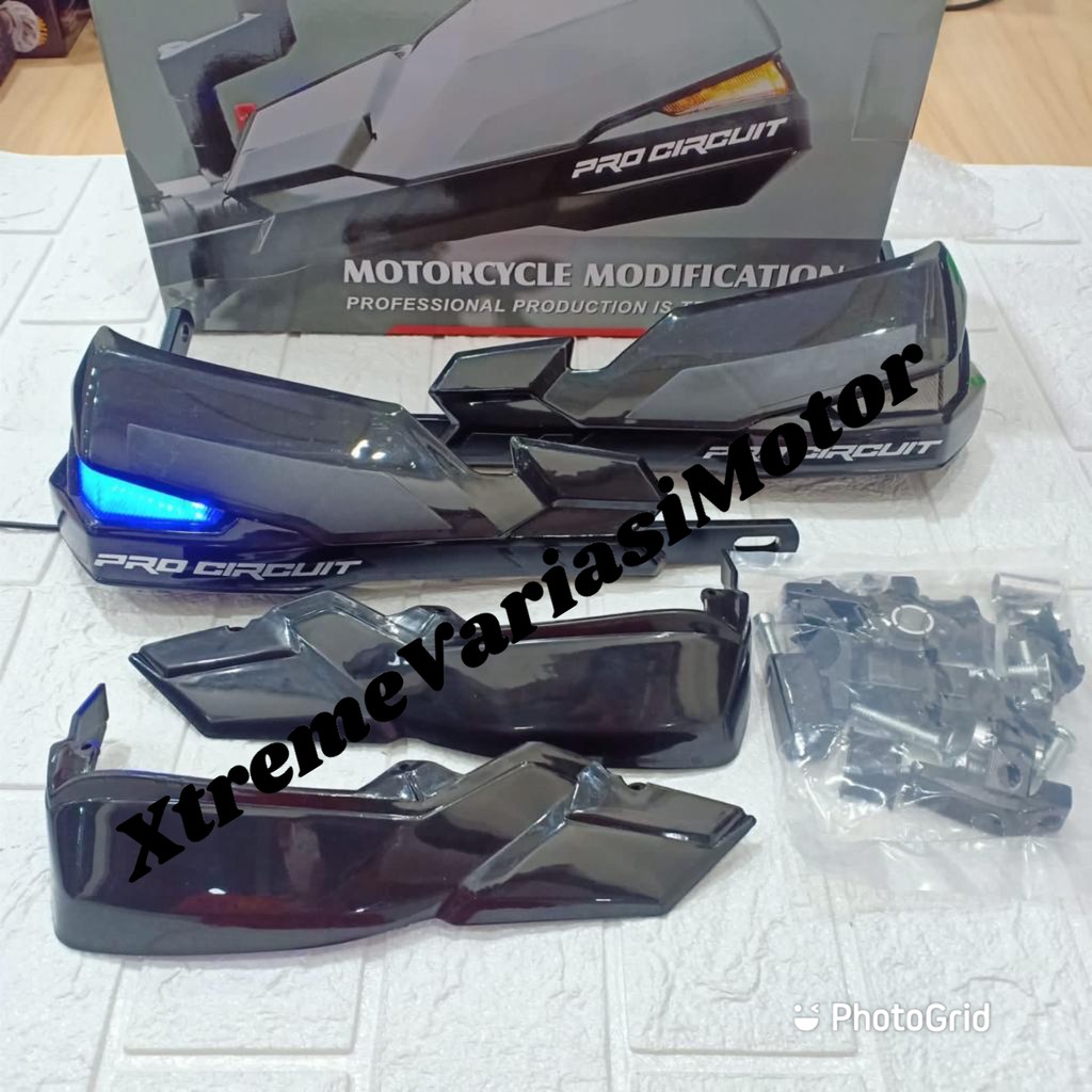 Jual Handguard Circuit Led 2 in 1 Proguard Trial New Model Universal ...