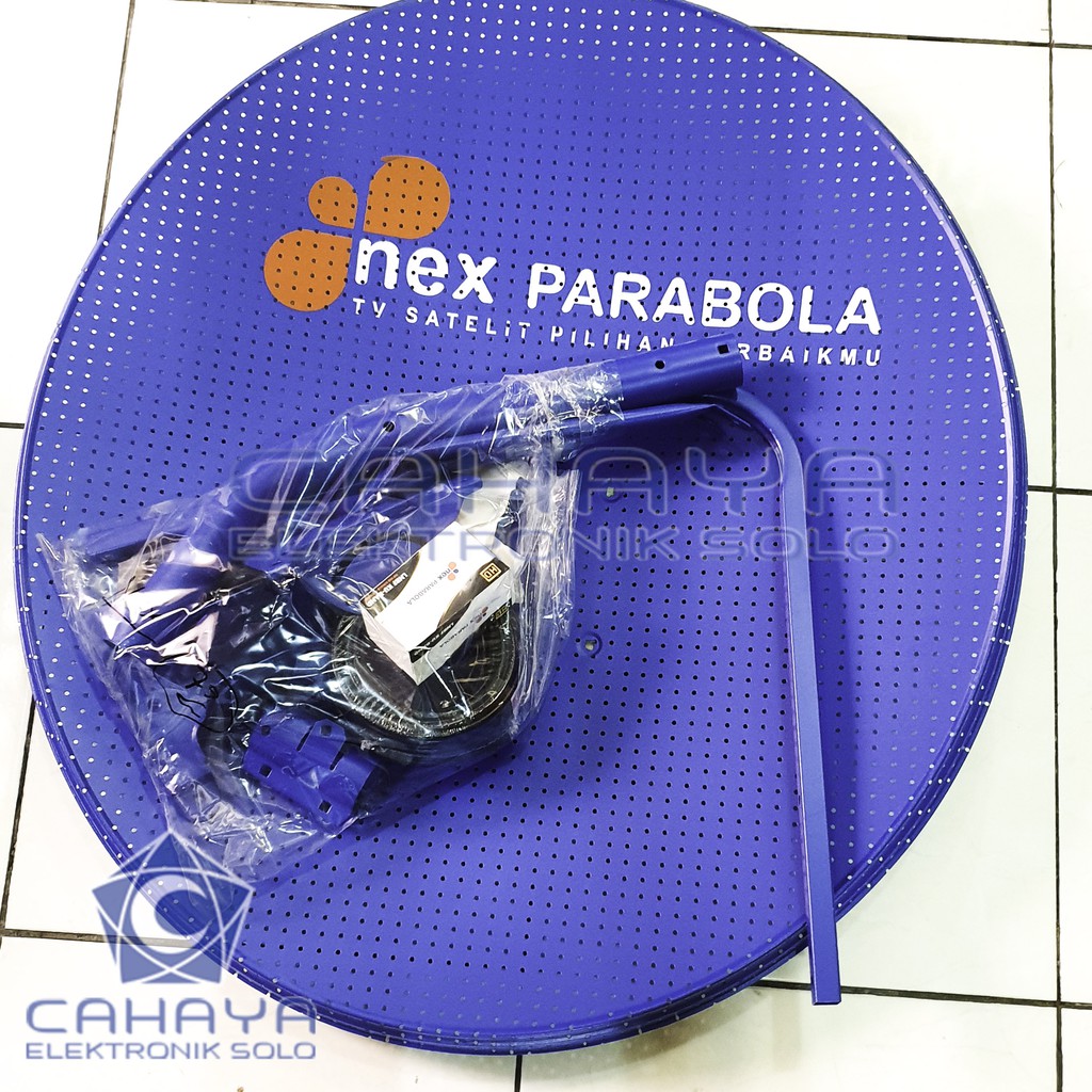 Jual Dish Ku Nex 80cm Set Kabel LNB Siap Pasang SES9 Measat3 Offset Matrix Set Komplit | Shopee ...