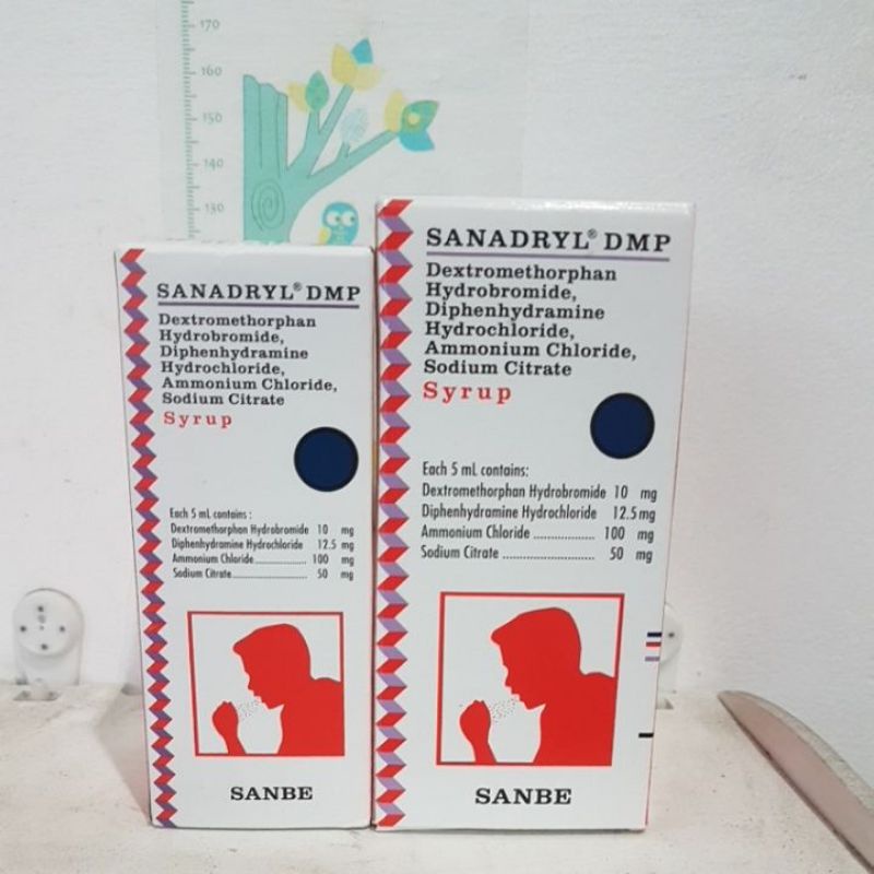 Jual SANADRYL DMP obat batuk kering | Shopee Indonesia
