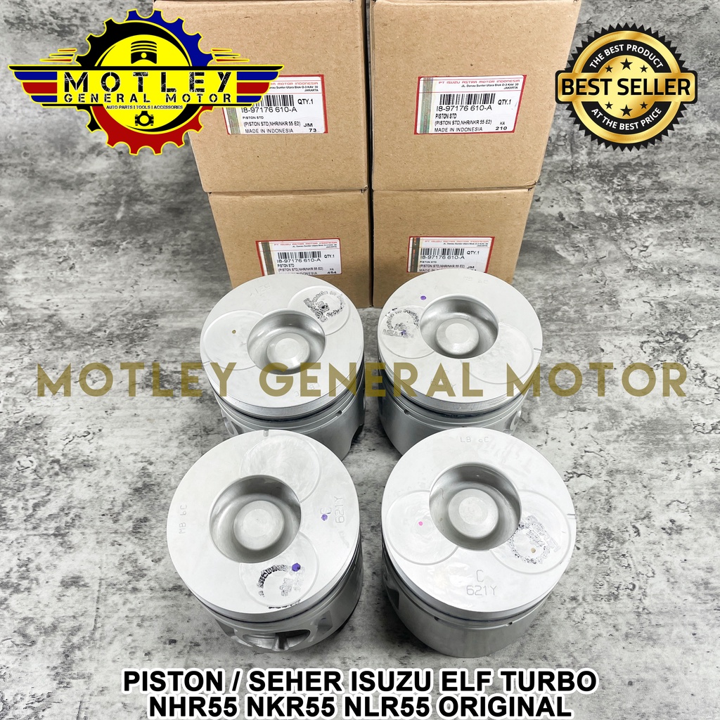Jual PISTON SEHER SEKER ISUZU ELF TURBO NHR55 NKR55 NLR55 NHR 55 NKR 55 ...