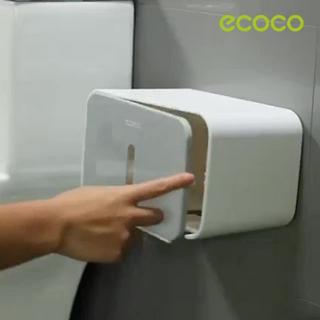 Jual Ecoco Simple Tissue Box - Kotak tempat tisu toilet paper box dispenser tisu gantung simple ...