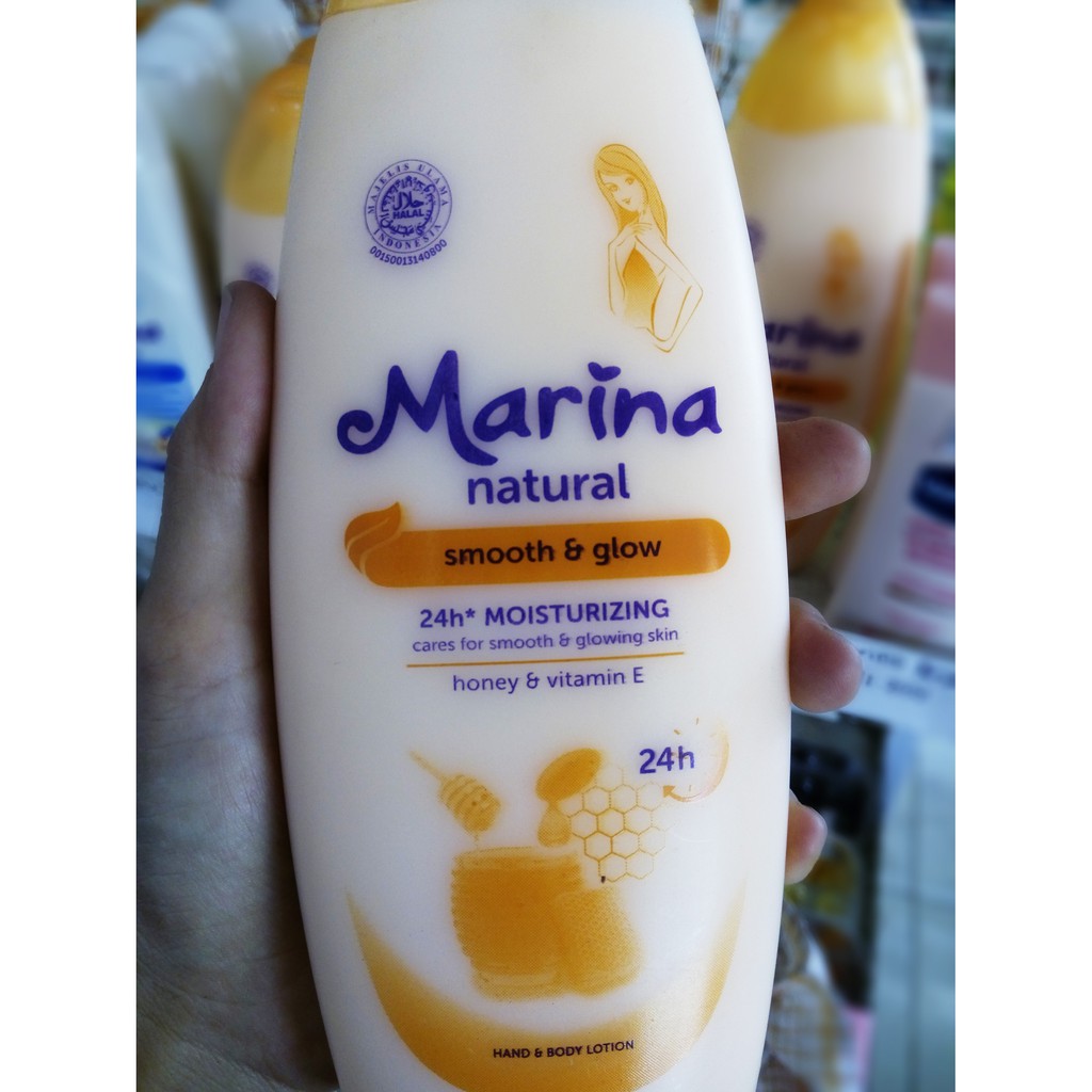 Jual MARINA Natural Hand & Body Lotion 350 ml | Shopee Indonesia