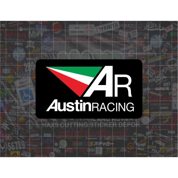 Jual Cutting Sticker Austin Racing Ukuran 9 Cm | Shopee Indonesia