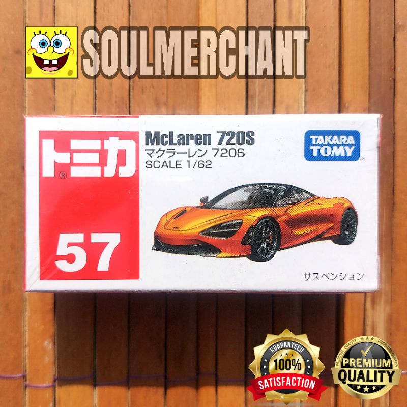 Jual TOMICA 57 McLAREN 720S - SENNA ELVA P1 F1 GT-R PROMO ORIGINAL TAKARA TOMY | Shopee Indonesia