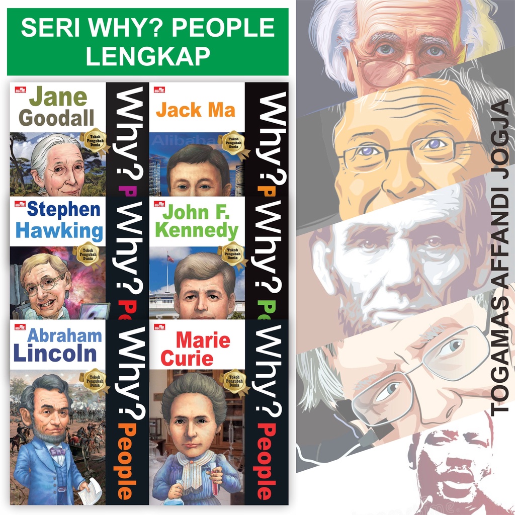 Jual ALL SERI LENGKAP WHY ? PEOPLE // TOKOH - TOKOH DUNIA // YEARIMDANG ...