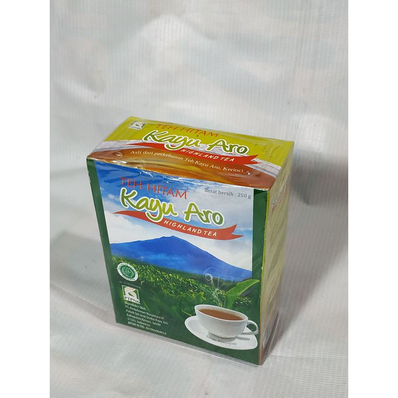 Jual Teh Hitam Kayu Aro Bubuk 250 gr Kerinci | Shopee Indonesia