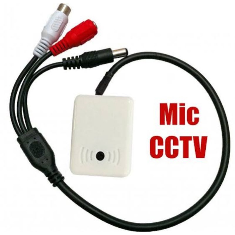 Jual Mic Camera Cctv Audio Monitoring Mic Kamera Cctv | Shopee Indonesia