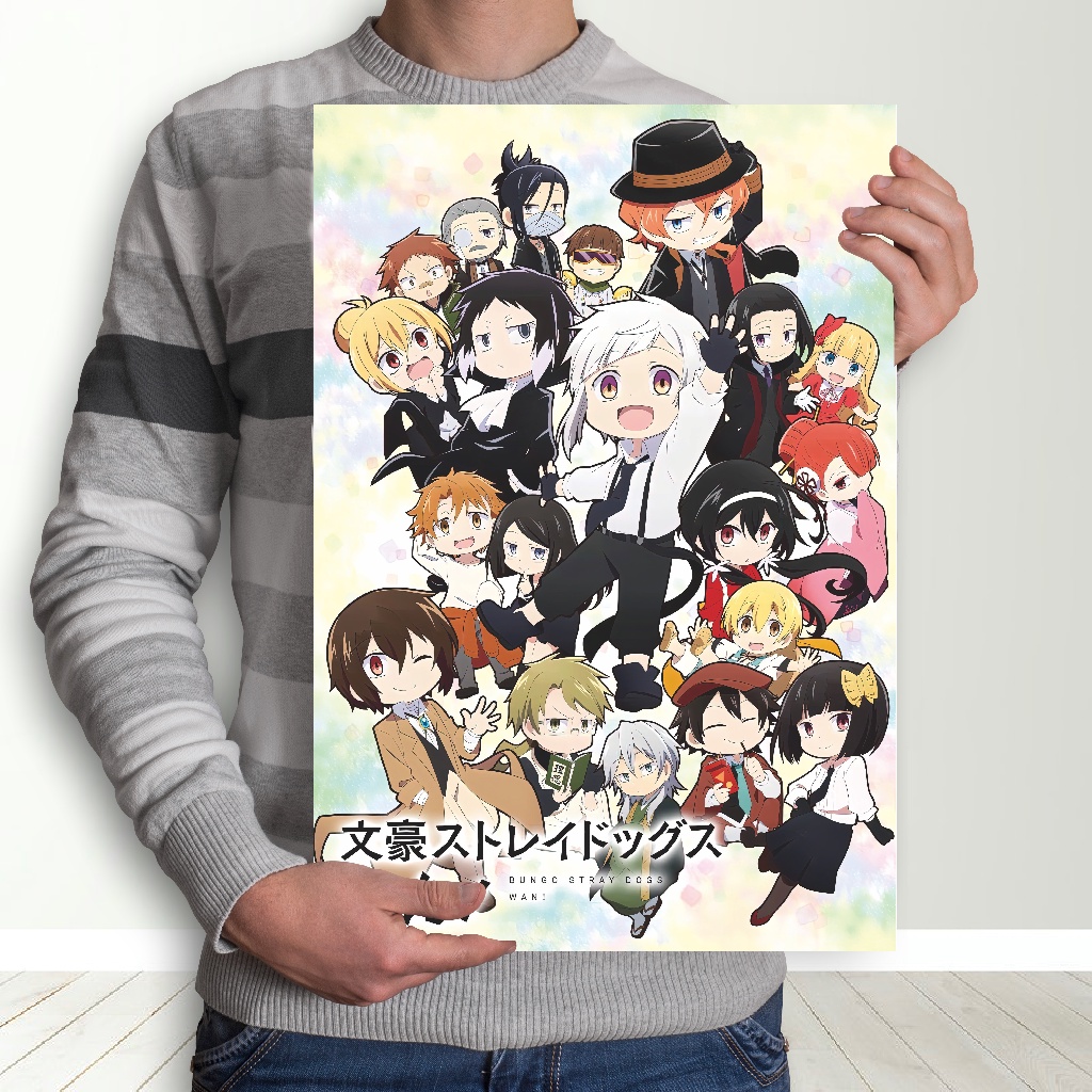 Jual Poster Anime Bungou Stray Dogs Terlengkap Size A3+ - Bungo Stray ...
