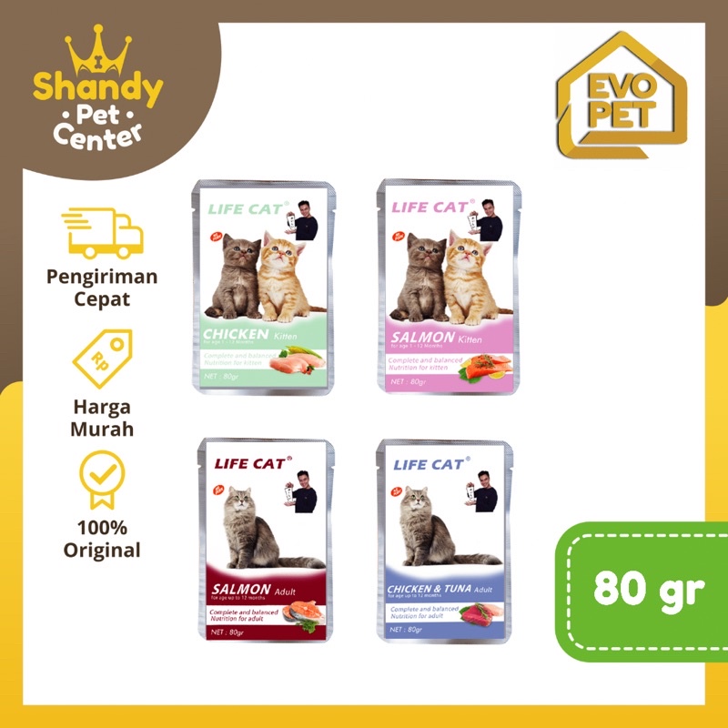 Jual LIFE CAT SACHET | Shopee Indonesia
