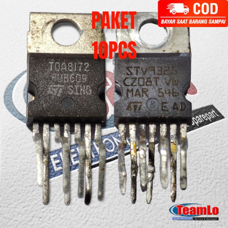 Jual IC VERTIKAL CABUTAN KAKI UTUH STV9325 TDA8172 PAKET 10 PCS AMPER MANTAP | Shopee Indonesia