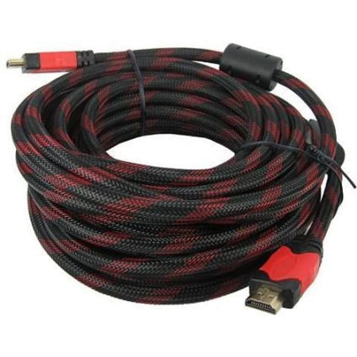 Jual Kabel HDTV v1.4-30Meter Jaring# HDMI V1.4-30M JARING | Shopee ...
