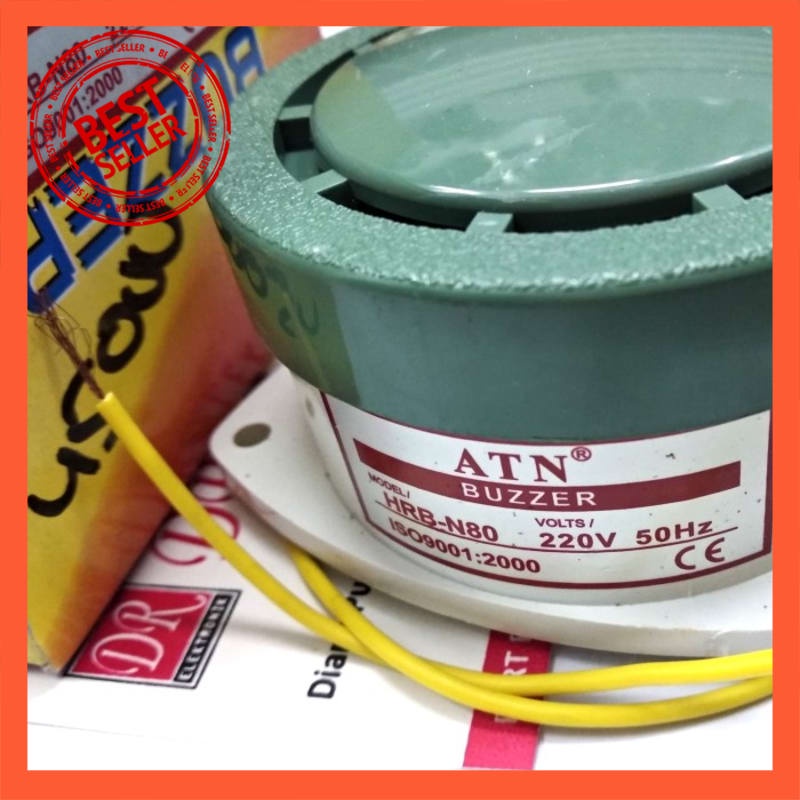 Jual Buzzer AC Bell Listrik Alarm Buzzer HRB N80 ATN | Shopee Indonesia