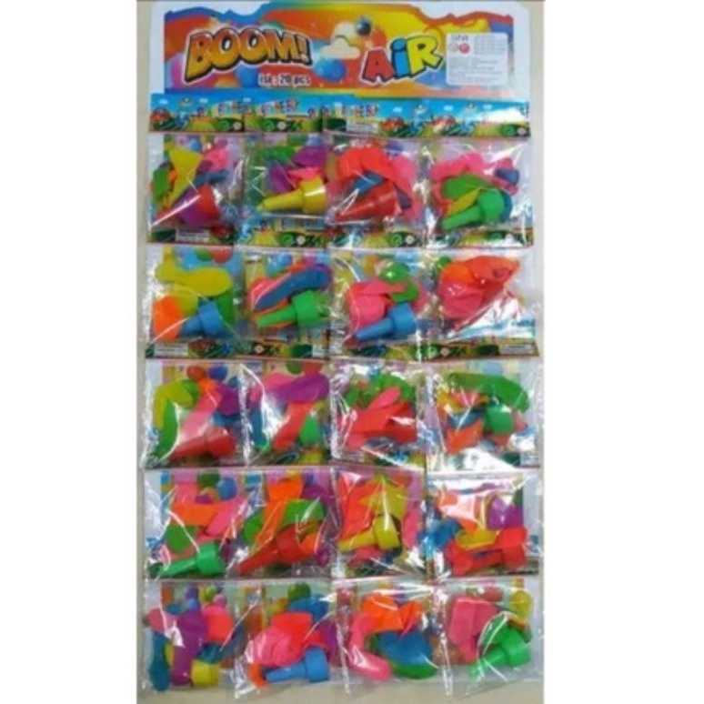 Jual balon corong lembaran isi 20 pcs | Shopee Indonesia