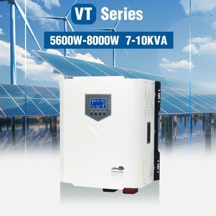 Jual Inverter low frequency hybrid 8000 watt 10KVA 48V with MPPT 60A ups | Shopee Indonesia