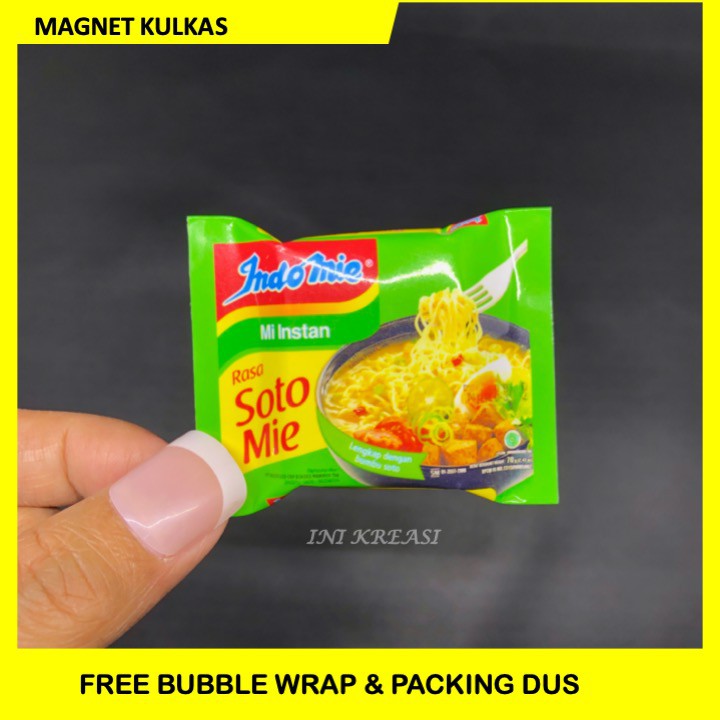 Jual MAGNET MINIATUR TEMPELAN KULKAS INDOMIE | Shopee Indonesia