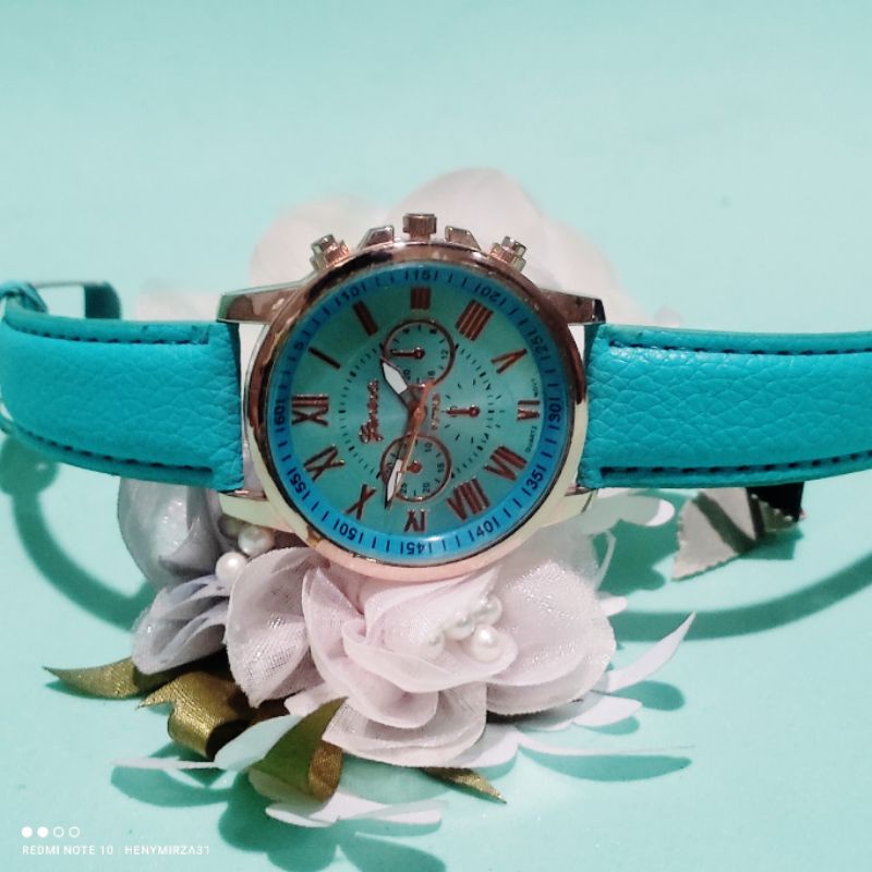 Jual jam tangan wanita (GENEVA ) COD REAL PICTURE !! BEST QUALITY ...