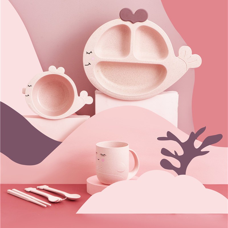 Jual Baby Shark Dinnerwear Set, Piring Makan Anak, Piring Lucu, Piring ...