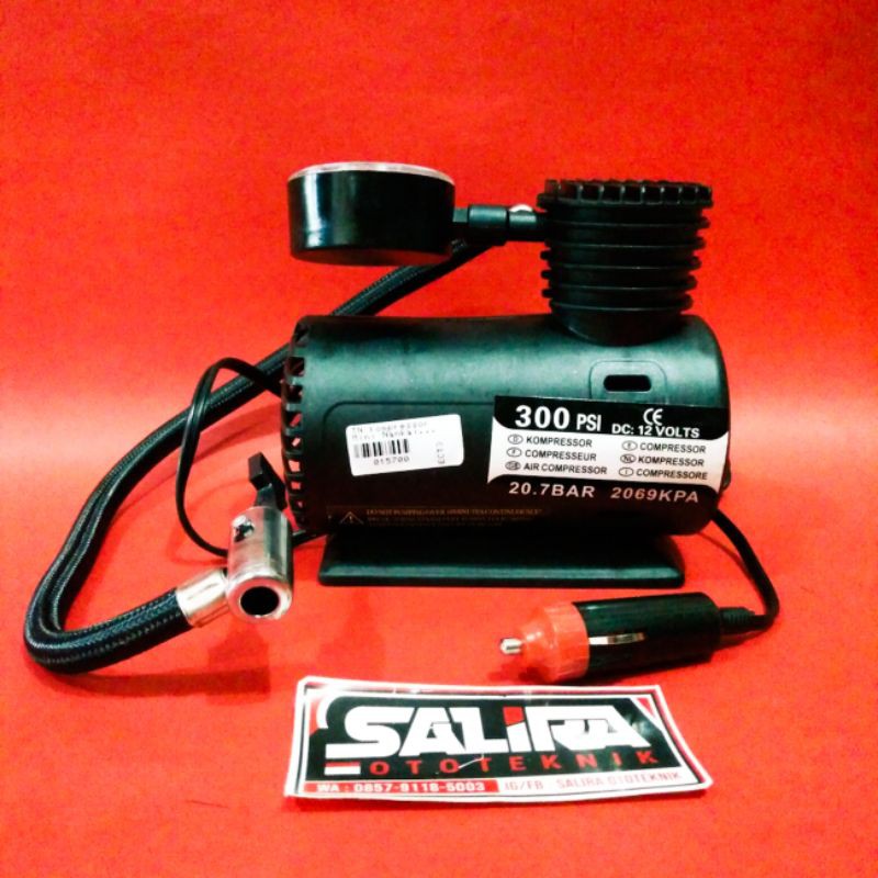 Jual Mini Air Compressor Kompressor Alat Isi Angin Merk Nankai DC 12V ...