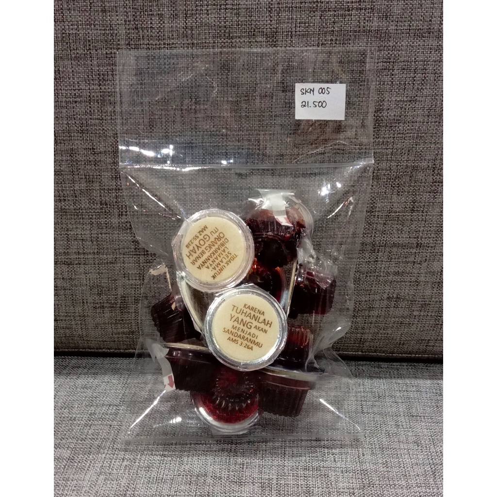 Jual Anggur Cup Perjamuan Plus Hosti Ayat Isi 10 Pcs - SC002 | Shopee ...