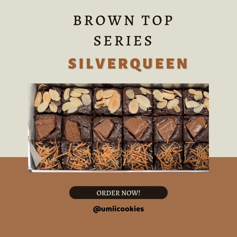 Jual BROWN TOP SERIES (SILVERQUEEN) | Shopee Indonesia