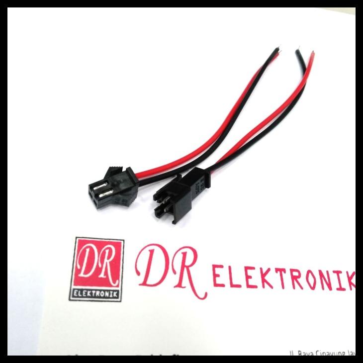 Jual Kabel Soket Dc Sm 2 Pin Konektor Jst Male Female Connector Cable ...