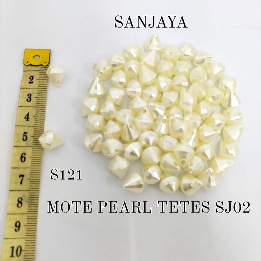 Jual MOTE PEARL / MANIK TETES BANDUL AKRILIK / MANIK PEARL TETES / MOTE ...