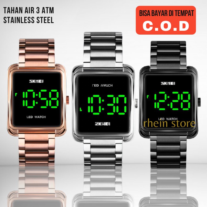 Jual Arloji Pria Original Rantai Rante Casual Jam Tangan Cowok SKMEI ...