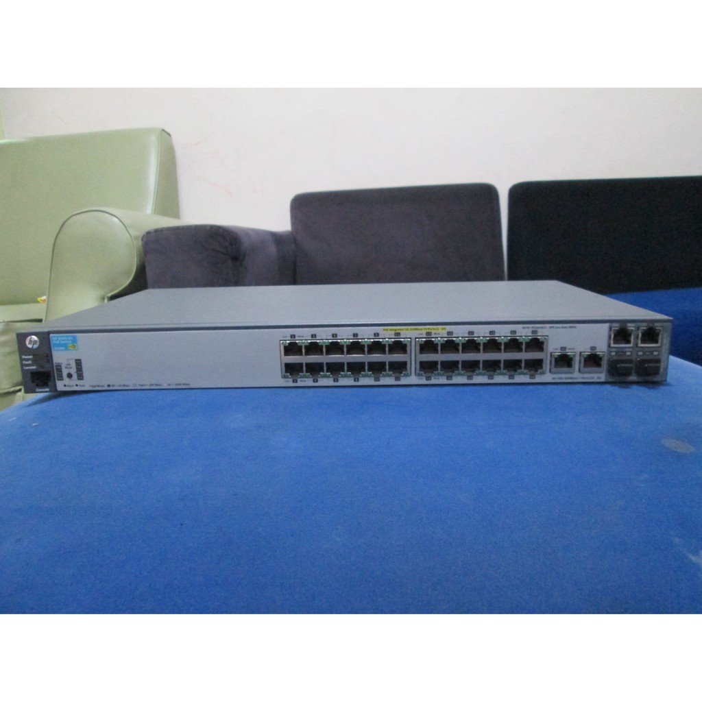 Jual Switch Hub POE 24 Port HP Procurve 2520-24 J9138A Garansi Ganti ...